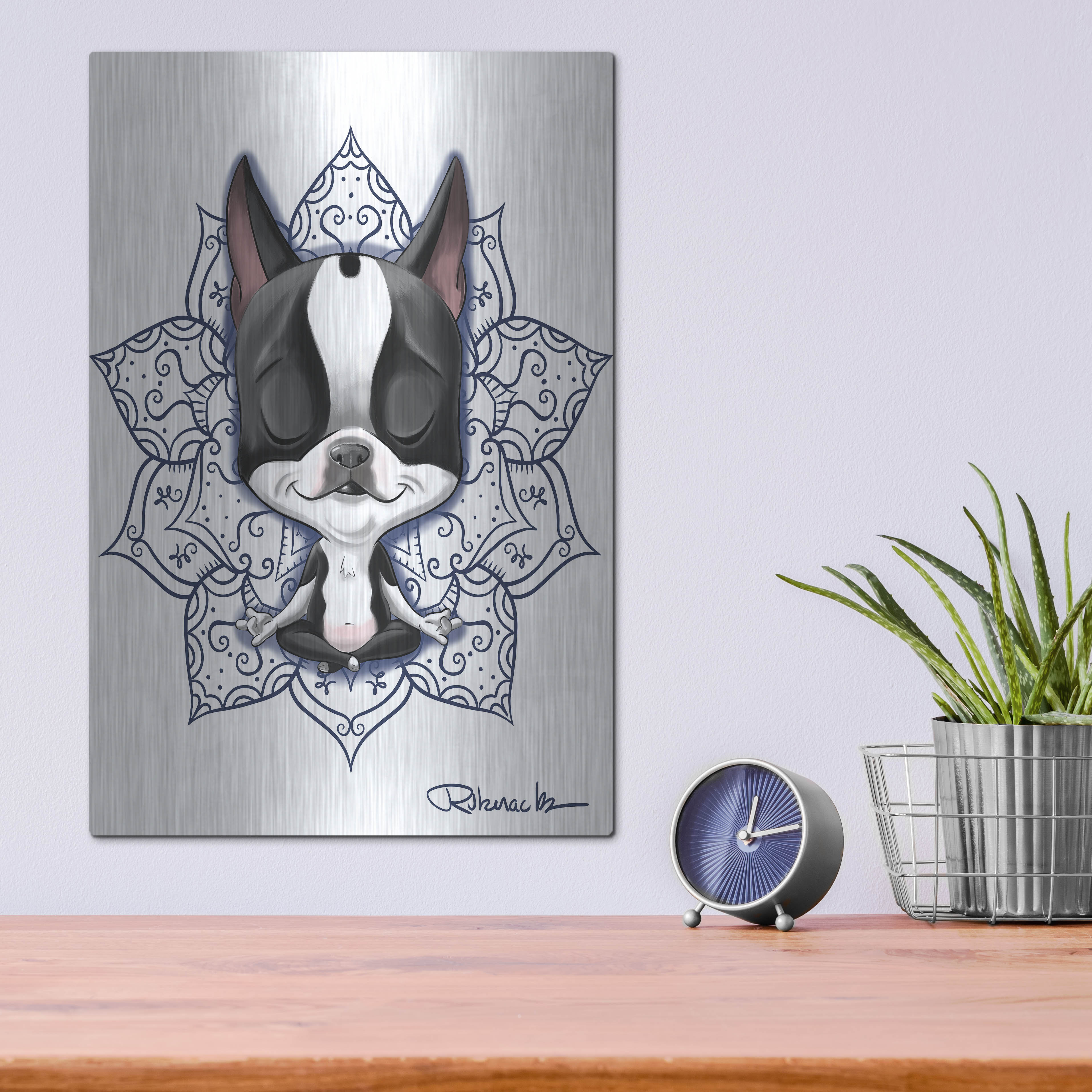 Bungalow Rose ' Om' by Brian Rubenacker, Metal Wall Art - Wayfair Canada